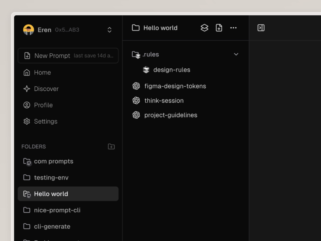 Nice Prompt + Cursor Rules