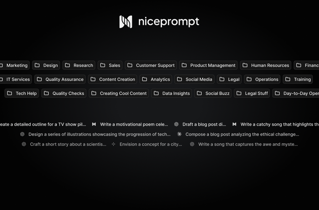 Nice Prompt - Prompting made easier